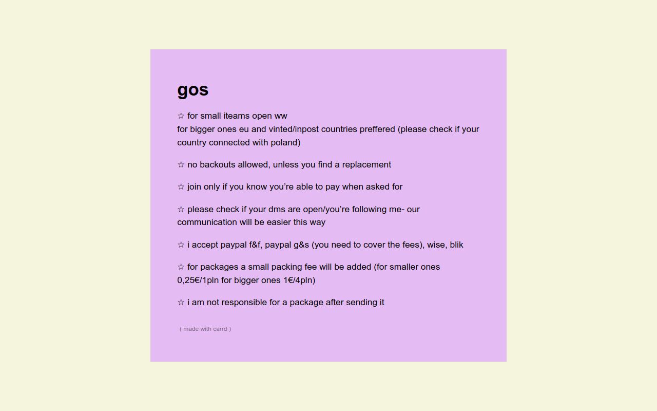 gos
